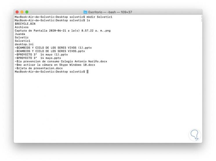 How To Create A Folder From Terminal Mac