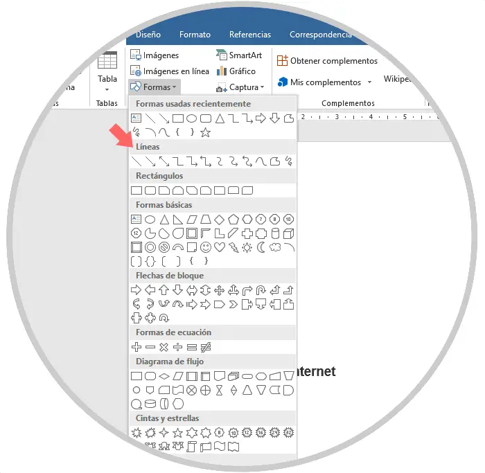How To Make Straight Or Curved Arrows In Word 2019 2016